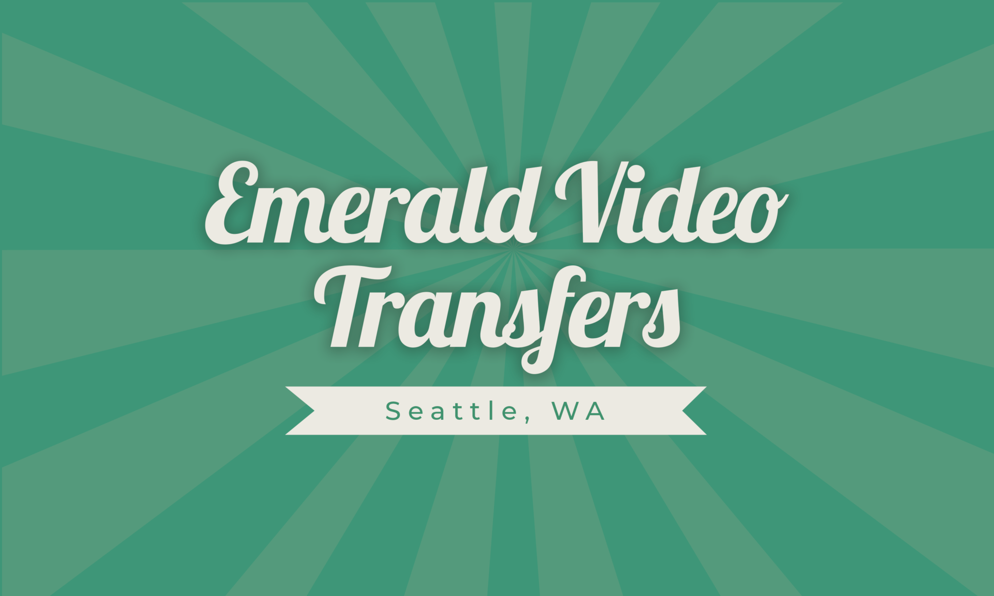 Seattle Video Transfers - VHS to DVD, Photo Scanning, Etc.